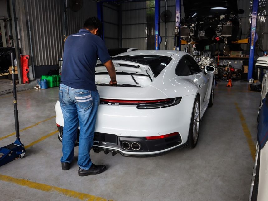 Porsche Specialist Workshop in Kuala Lumpur, Malaysia